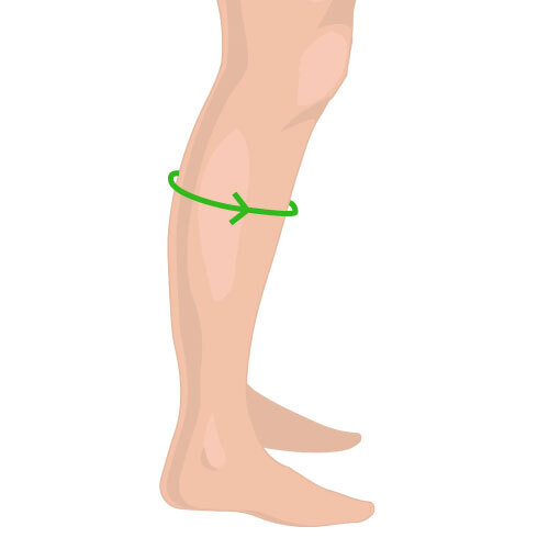 BioSkin Calf Skin Support - Think Sport
