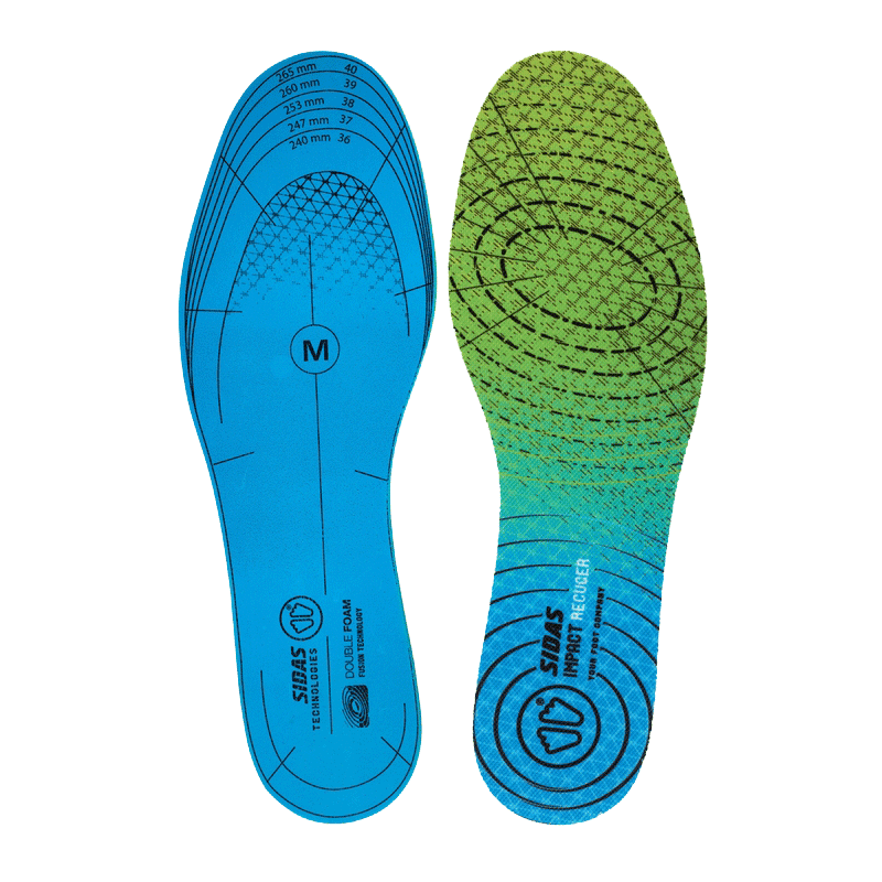 Sidas Dual Foam Impact Reducer Running Insoles - Think Sport