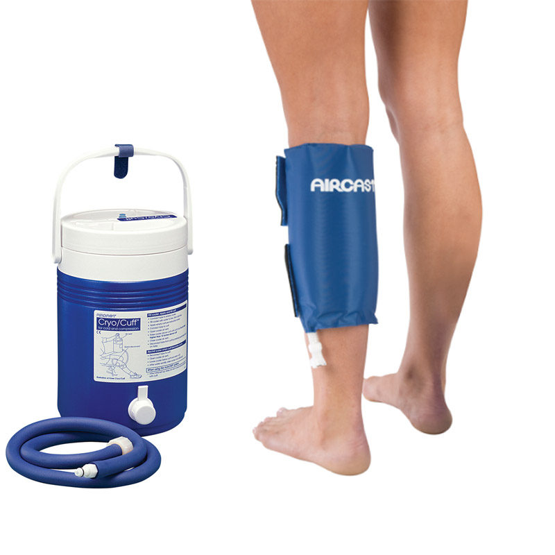 Aircast Calf Cryo Cuff and Cold Therapy Gravity Cooler Saver Pack ...