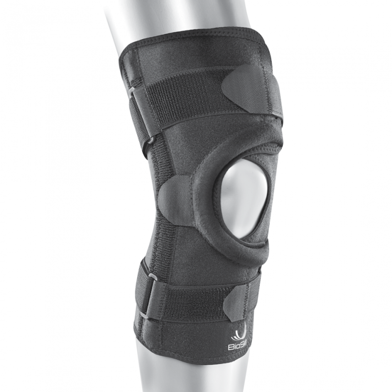 BioSkin Q Brace Front Closure Knee Support - Think Sport