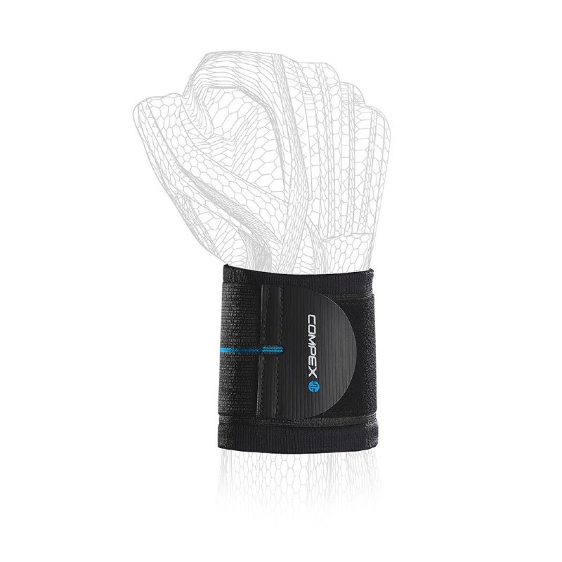 Compex Activ' Adjustable Wrist Band+ Support - Think Sport