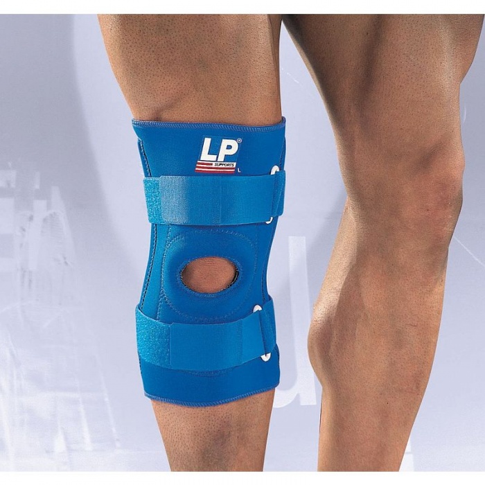 LP Neoprene Knee Stabiliser with Buckles - Think Sport