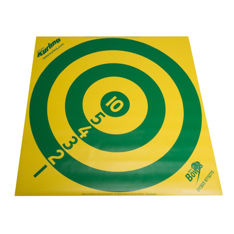 New Age Kurling Bowls Numbered Target - Think Sport