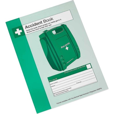 Safety First Aid Accident Book (A4) - Think Sport