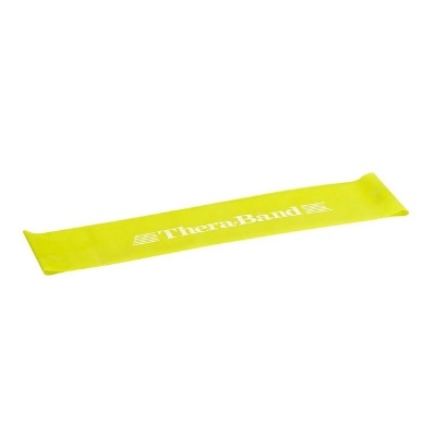 TheraBand Yellow Latex Resistance Loops 10 pack - Think Sport